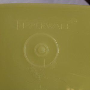 Tupperware | Kitchen | Vintage Tupperware Yellow Rectangle With Lids ...